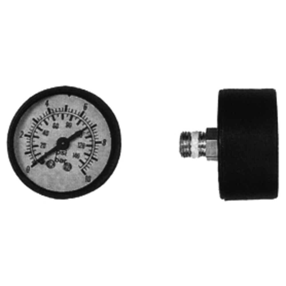 MANOMÈTRE SEUL 0 À 12 BARS 1/4 - ALSAFIX - MS41012
