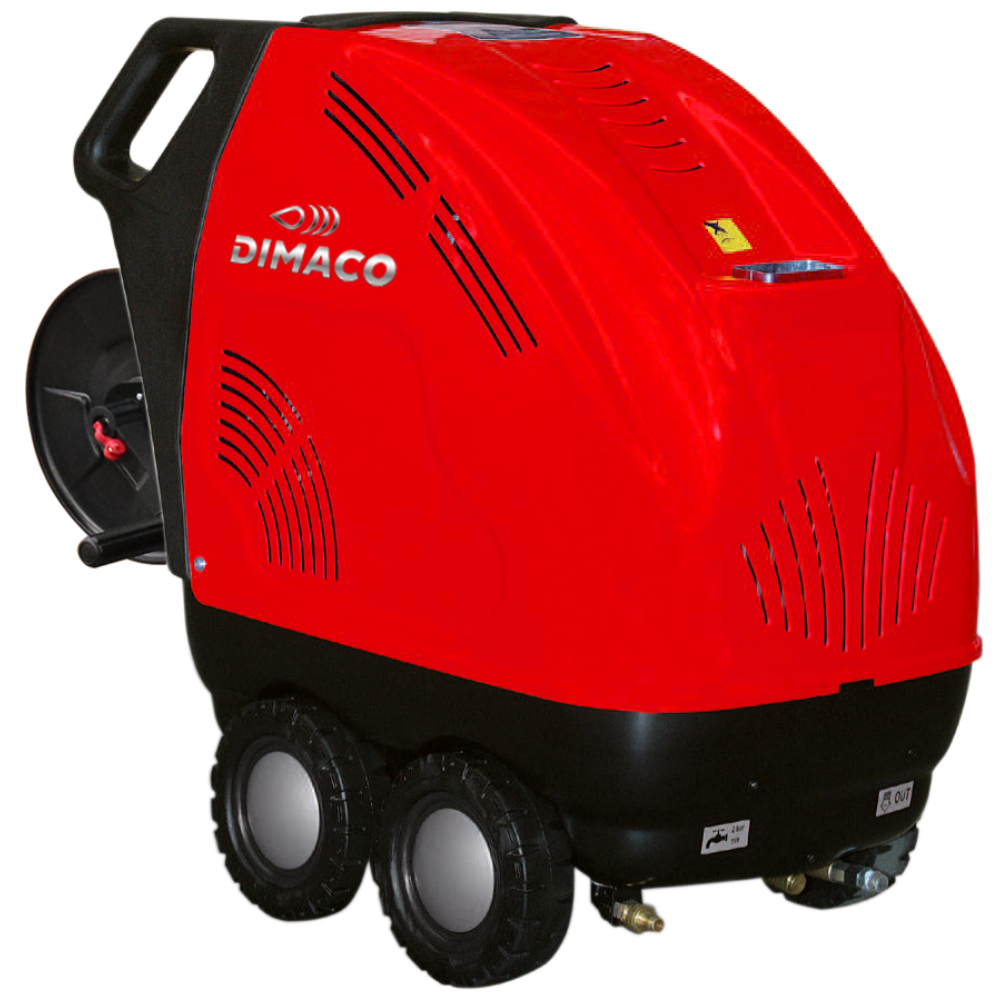 Nettoyeur HP DIMACO électrique eau chaude 1260 l/h 200 b 10...
