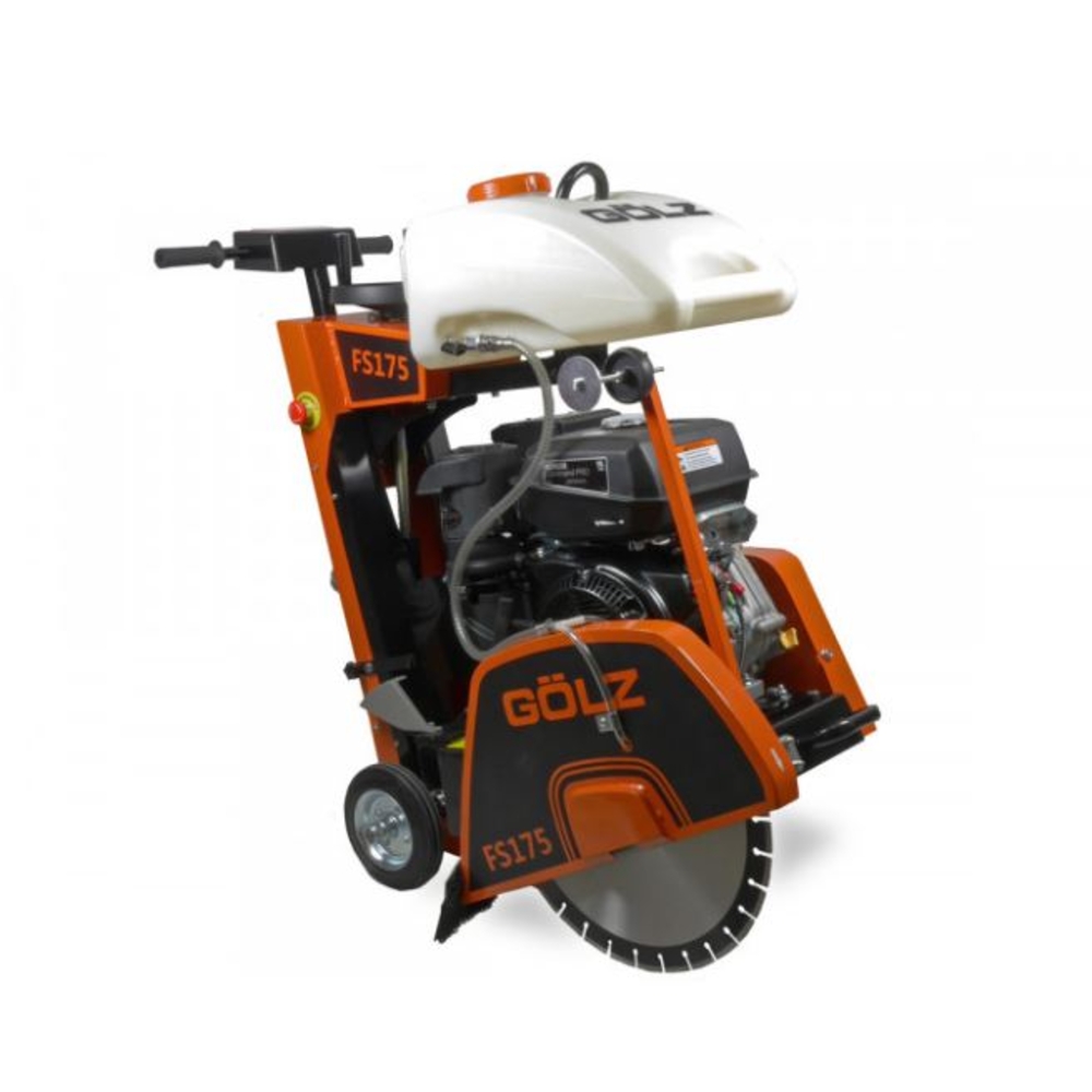 Scie à sol FS175 Ø450 mm moteur essence KOHLER 14 cv GOLZ ...