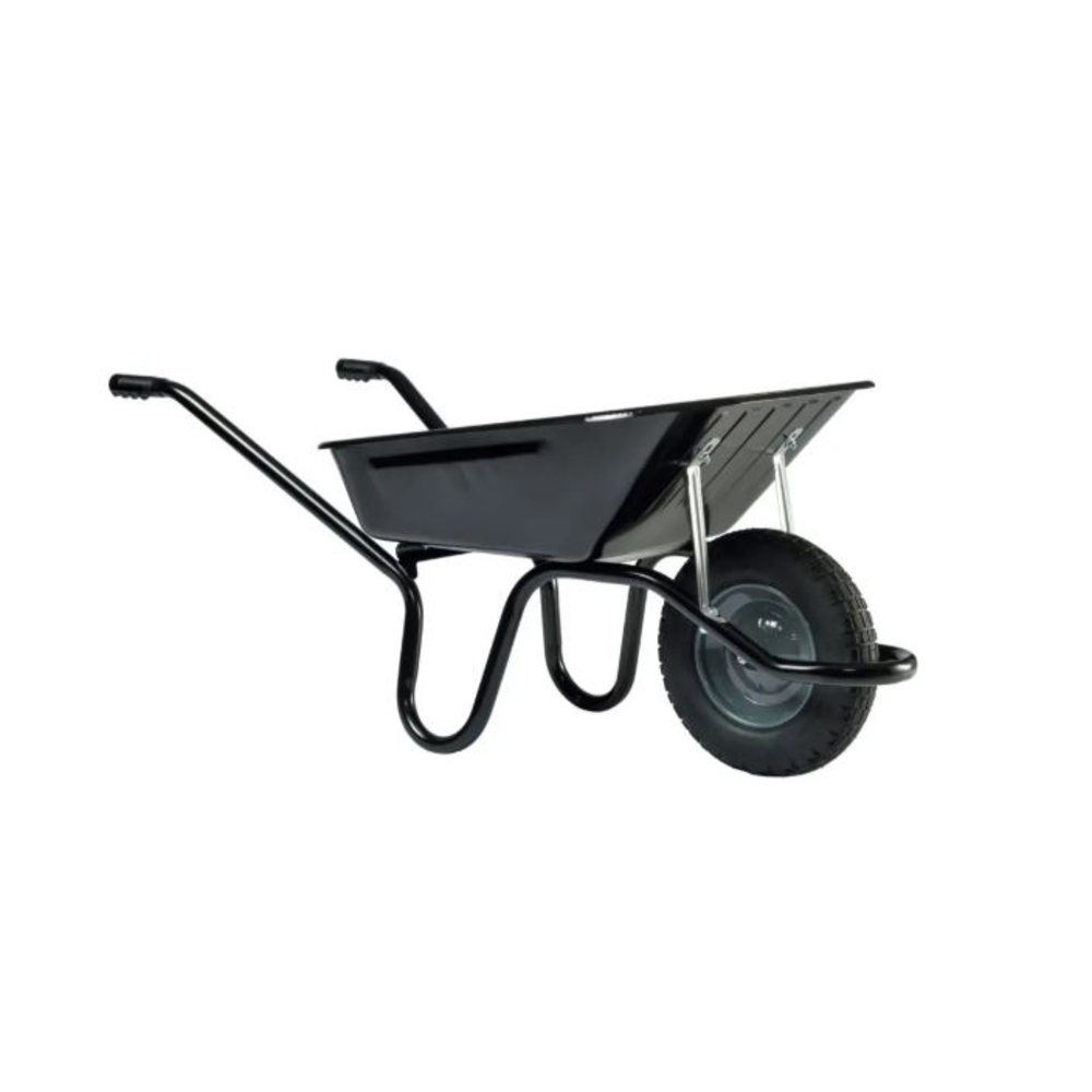 Brouette Haemmerlin 100 l aktiv premium noire roue gonflée ...