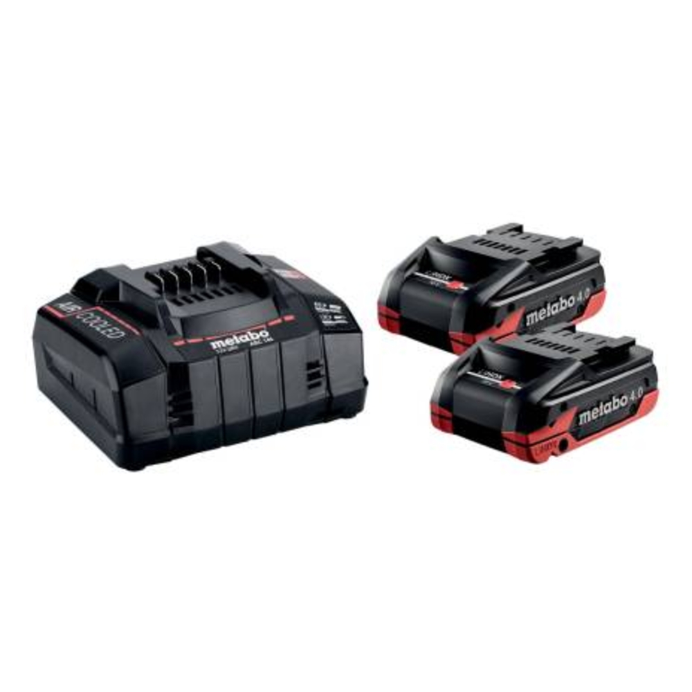 Pack énergie 2 Batteries 18V + chargeur ultrarapide - METAB...