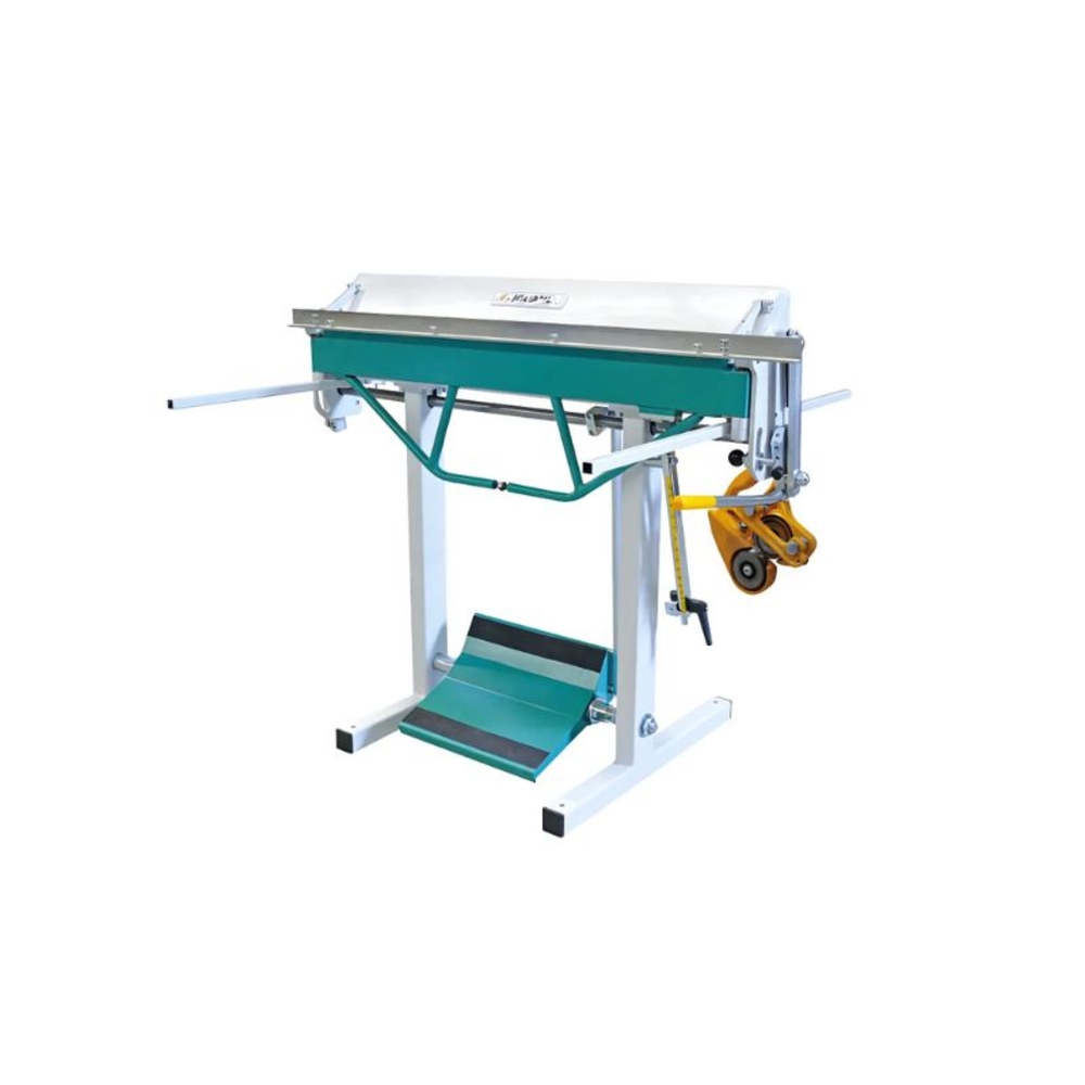 PLIEUSE MANUELLE 1 M ZINC ALU ACIER - BUTÉE ANGULAIRE - JOU...
