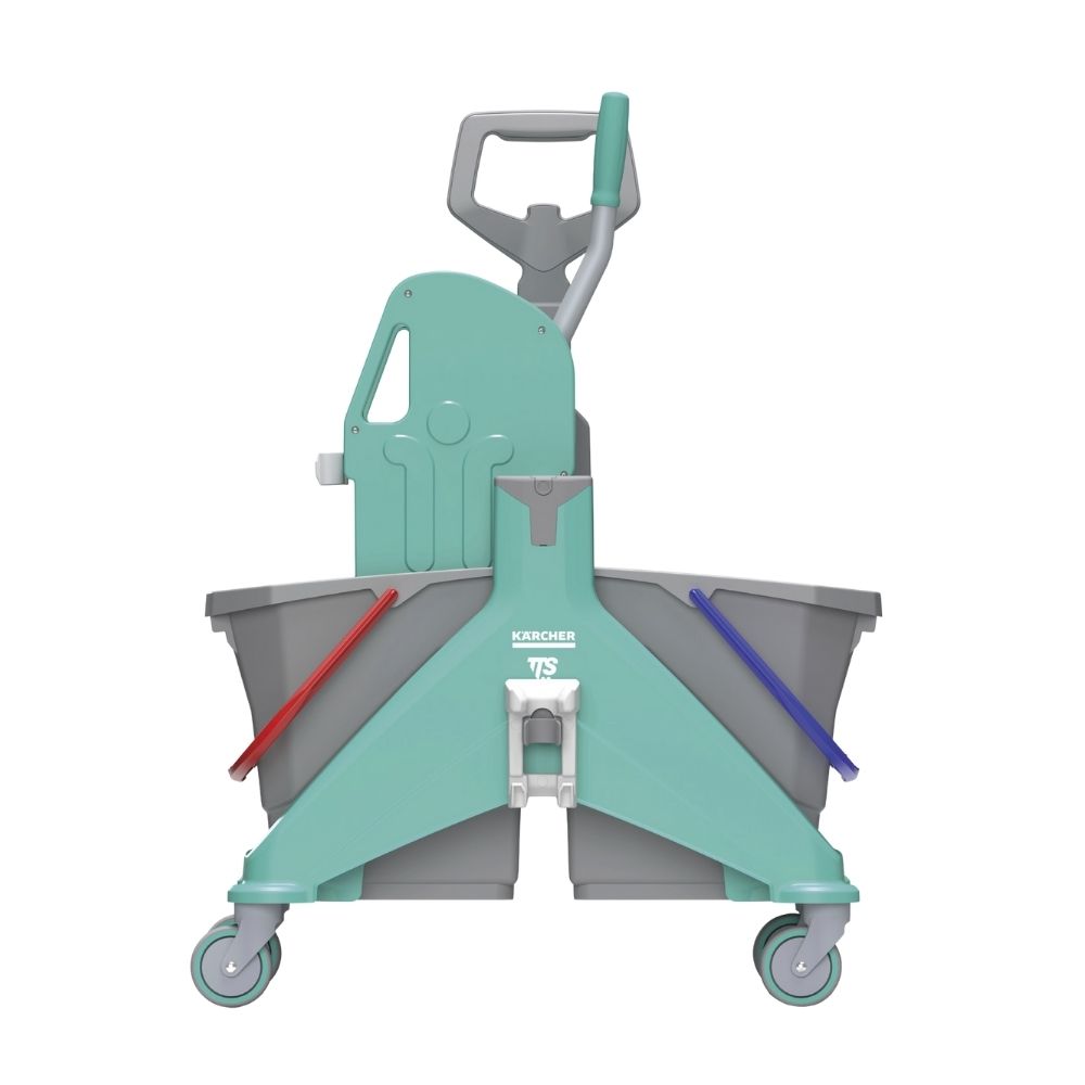 Seau mobile Nickita Tec avec deux Plug Lampo 2x15l KÄRCHER ...