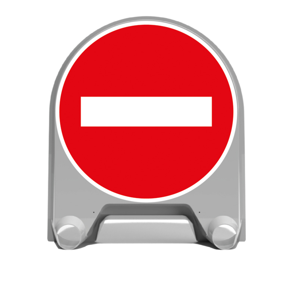 PANNEAU DE SIGNALISATION MISTRAL BK1 SENS INTERDIT 850MM T1 ...