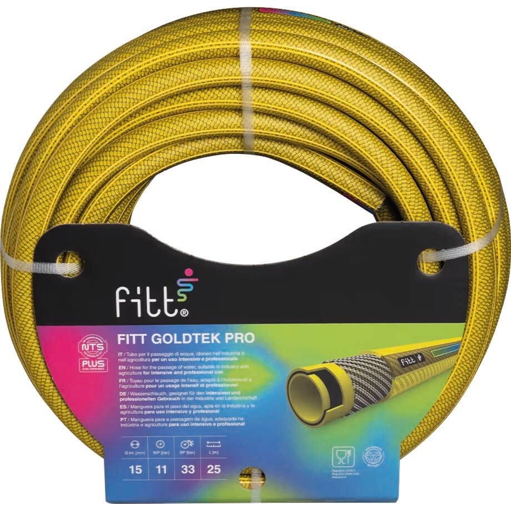 TUYAU D'ARROSAGE RENFORCE PROFESSIONNEL D.19MM - 25M - FITT ...