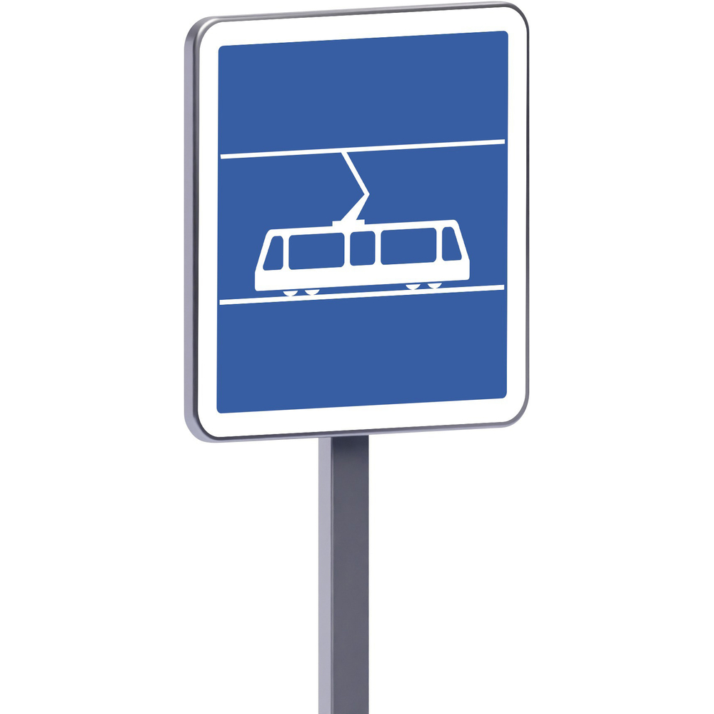 Panneau permanent C7 500x500 c2 arrêt tramway TALIAPLAST