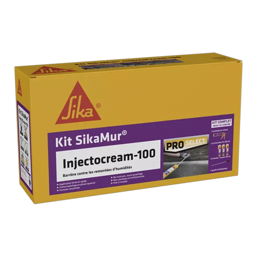 CRÈME D'INJECTION 300ML SIKAMUR INJECTOCREAM-100 - LOT DE 1...