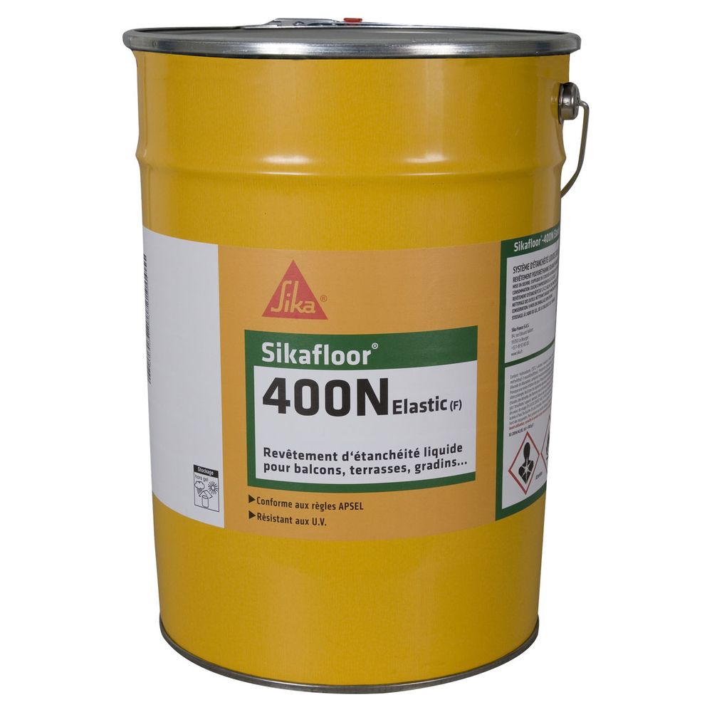 Seau de 17KG de SIKAFLOOR-400 N RAL5017 bleu moyen/bleu vif ...