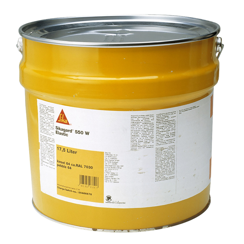 Seau de 15KG de SIKAGARD-550W RAL5015 bleu clair/ciel - SIKA...