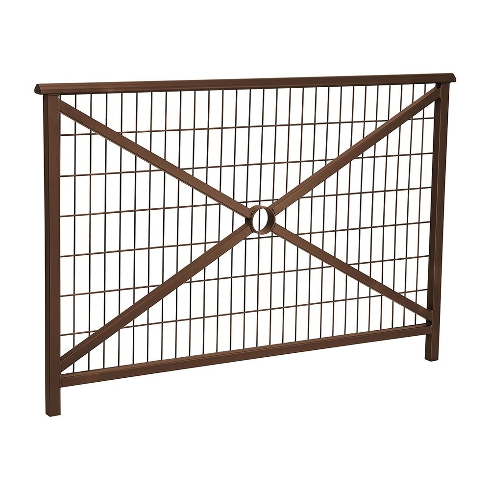 Barrière main courante Lisbonne RAL8017 - 1500mm - Grillag ...