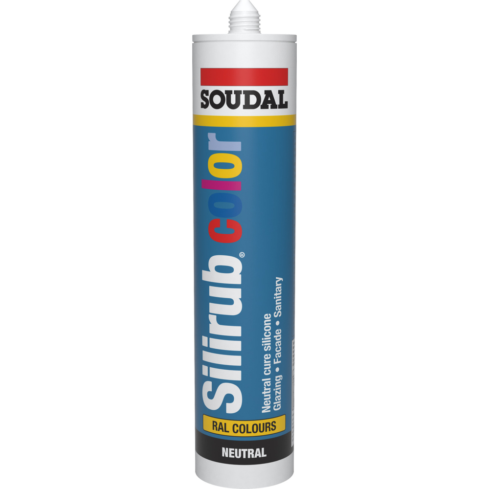 15 cartouches 300 ml SILIRUB color ral 8014 brun sepia - SOU...