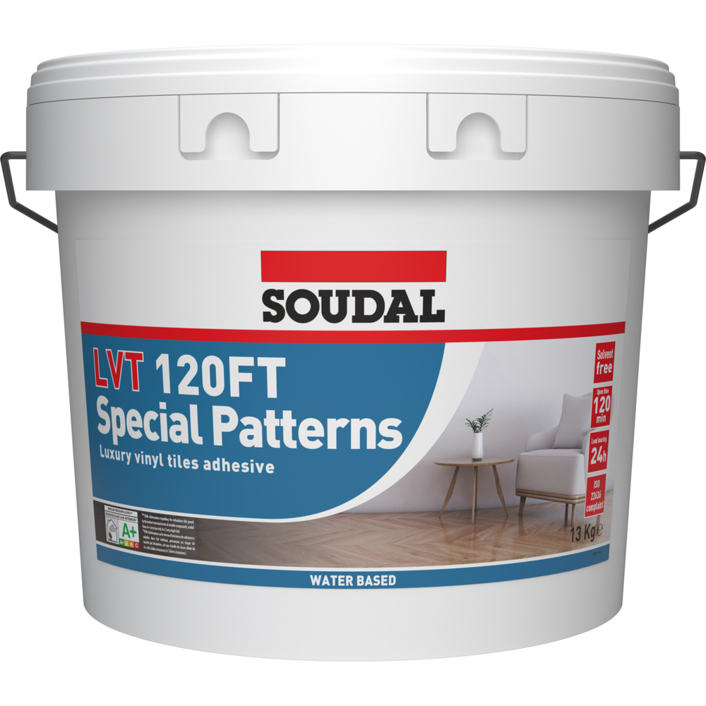 Seau 13 kg colle lvt 120 ft : sols motifs speciaux - SOUDAL ...