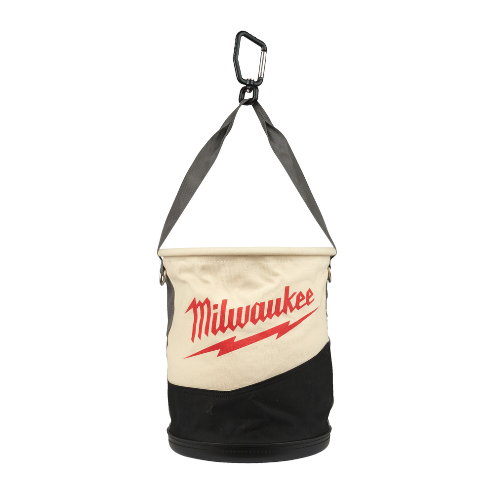 Seau utilitaire en toile avec poches de rangement - MILWAUKE...