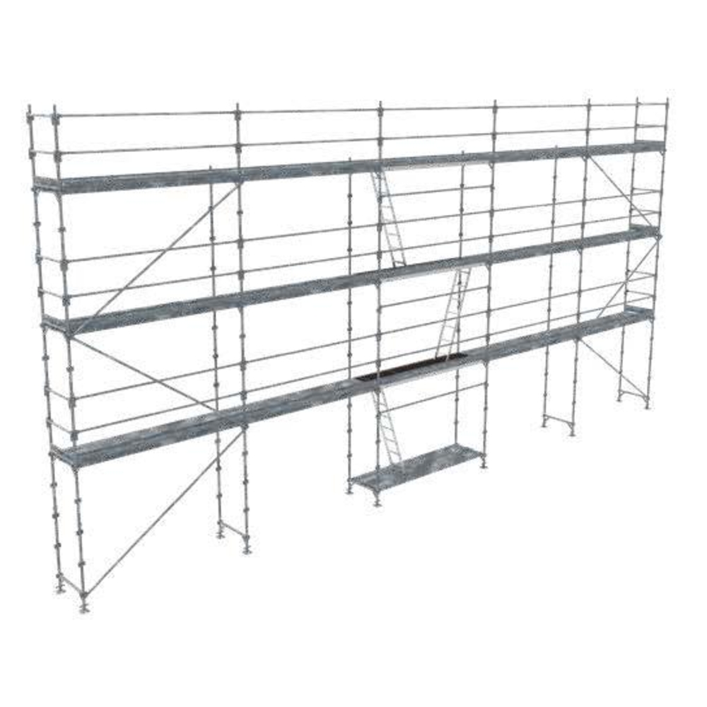 Pack plinthes echafaudage ACIER fixe R200 PROGRESS BUDGET 12...